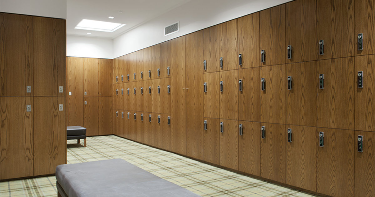 Royal Melbourne Golf Club Custom Sports Lockers by Lockin