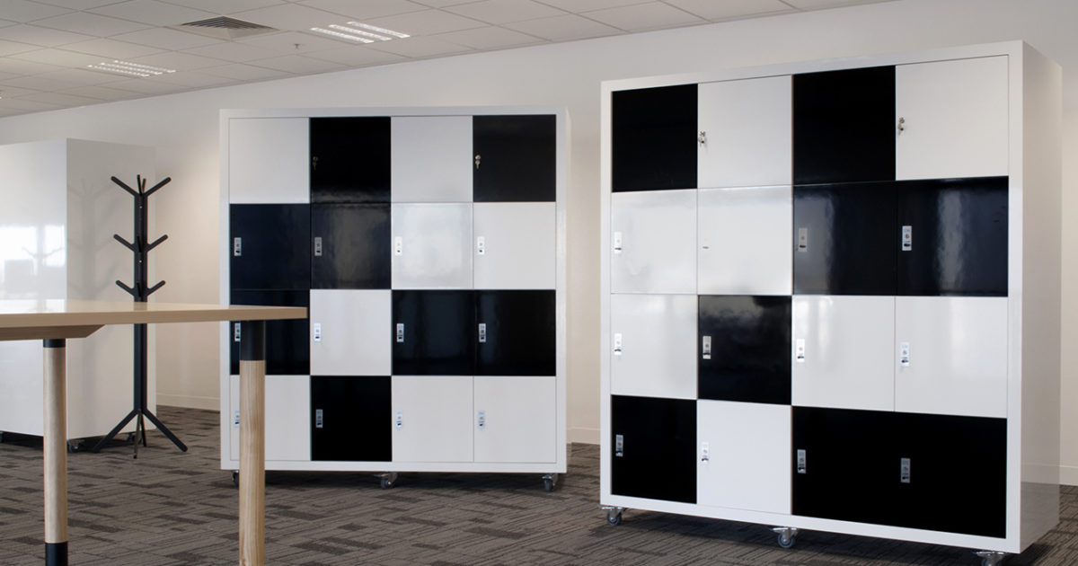 ANZ Office Lockers by Lockin Lockers Australia