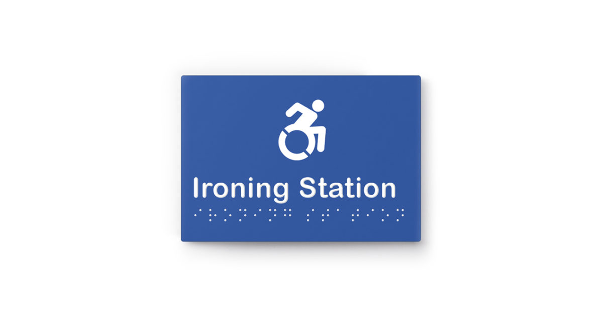 DDA Accessible Locker Sign | Made in Aus | Lockin Lockers