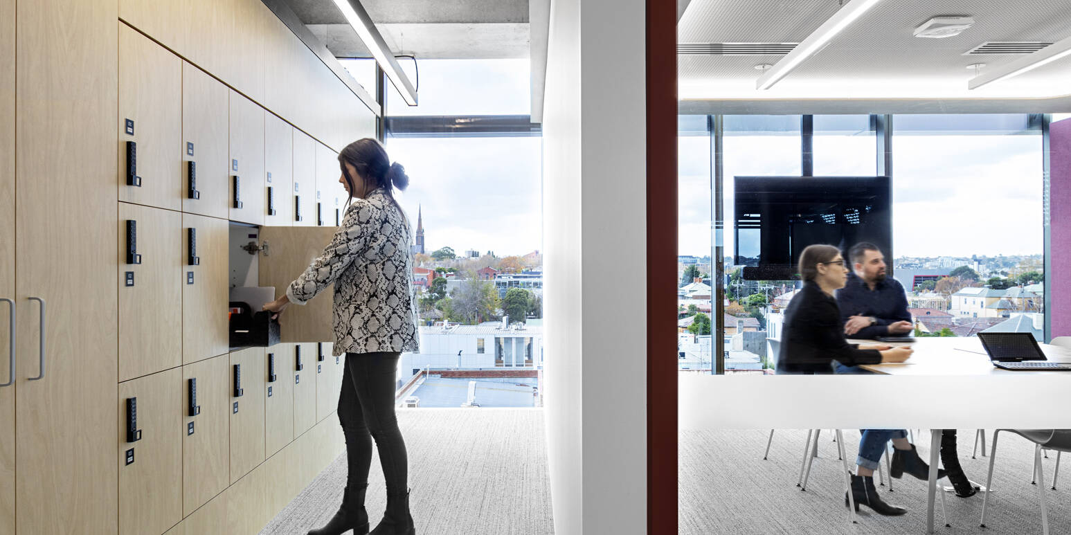 Custom Office Lockers for Real Estate Australia by Lockin Australia