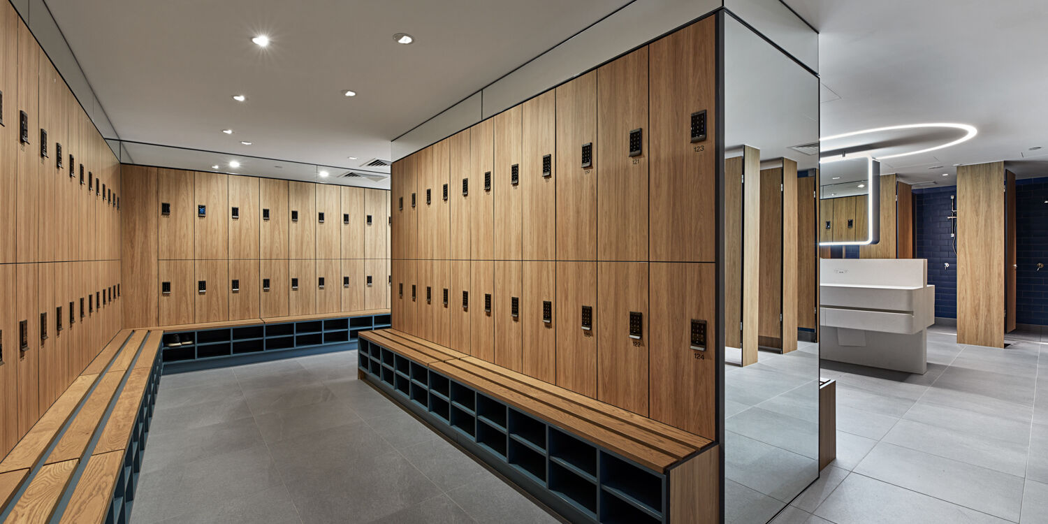 Custom End-Of-Trip Facility for 321 Exhibition| by Lockin Australia