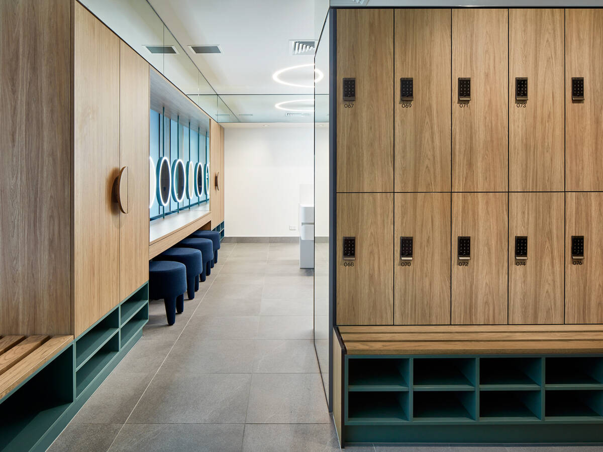 Custom End-Of-Trip Facility for 321 Exhibition| by Lockin Australia