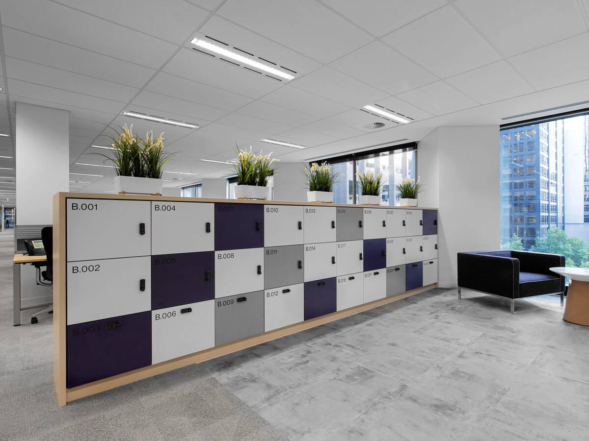 Willis Towers Watson Office Lockers by Lockin Australia