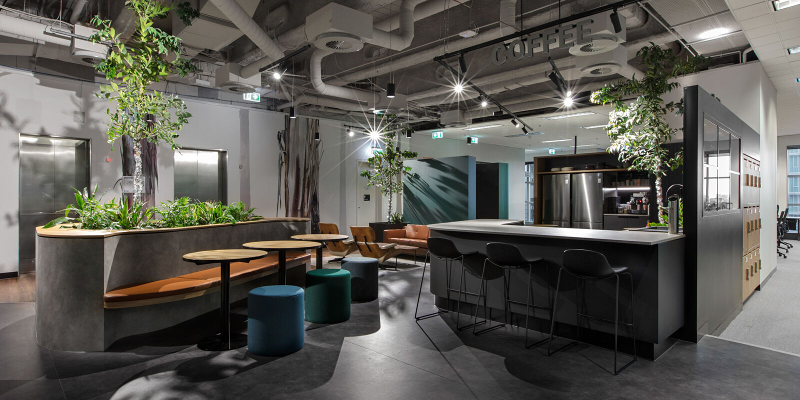 Custom Office Lockers for JLL Collins Street by Lockin Australia