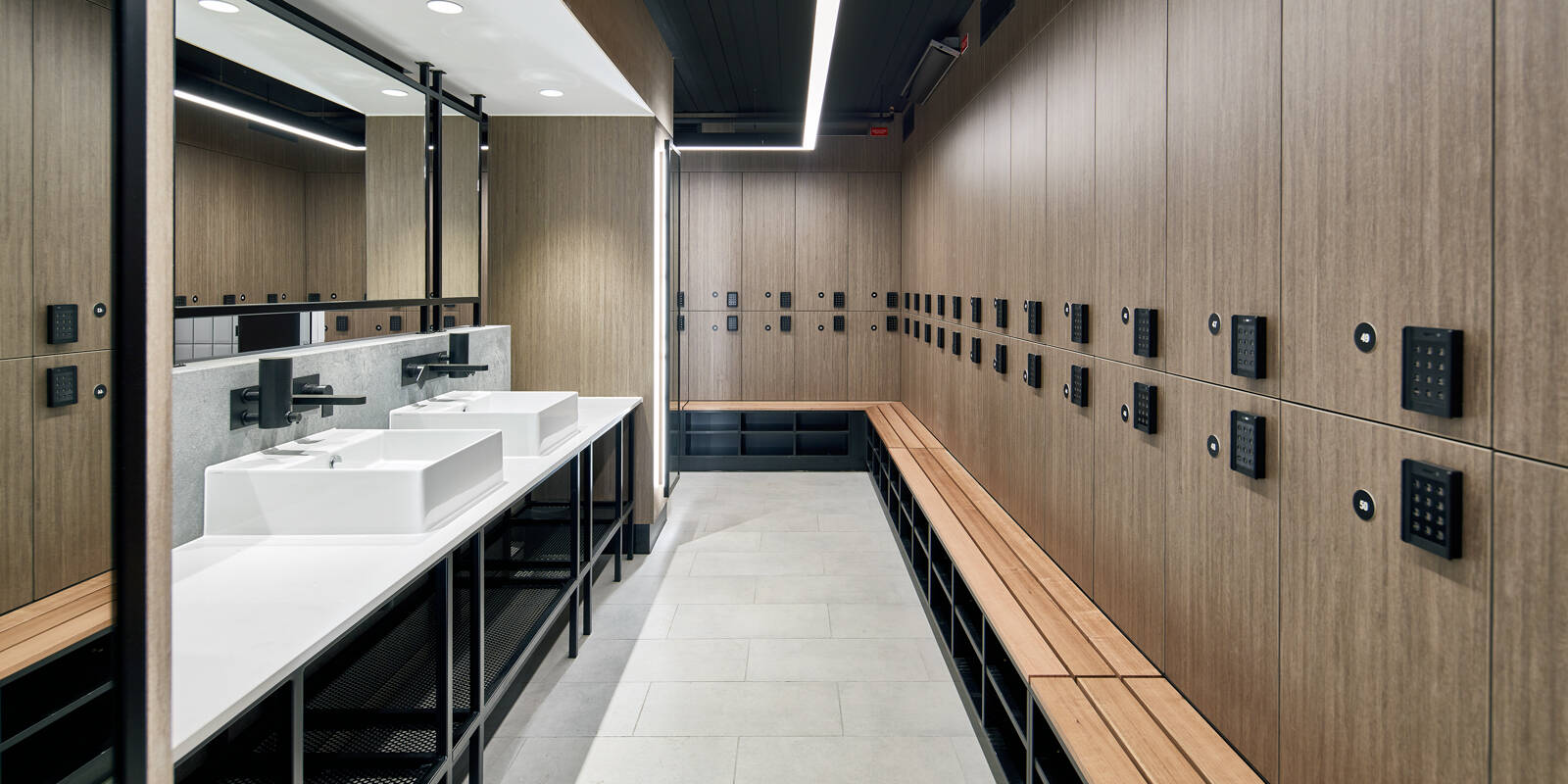 End-Of-Trip Facility for 40 River Boulevard by Lockin Lockers