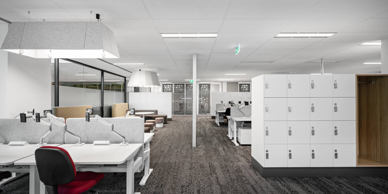 Custom Office Lockers for 700 Collins Street by Lockin Australia