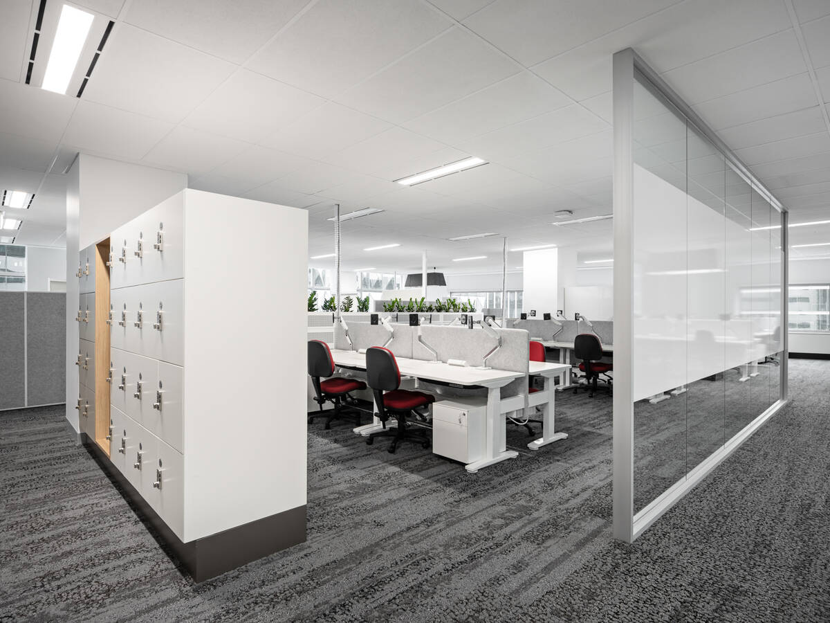 Custom Office Lockers for 700 Collins Street by Lockin Australia