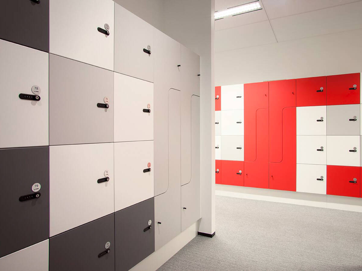 Myer Family Co Office Lockers by Lockin Australia
