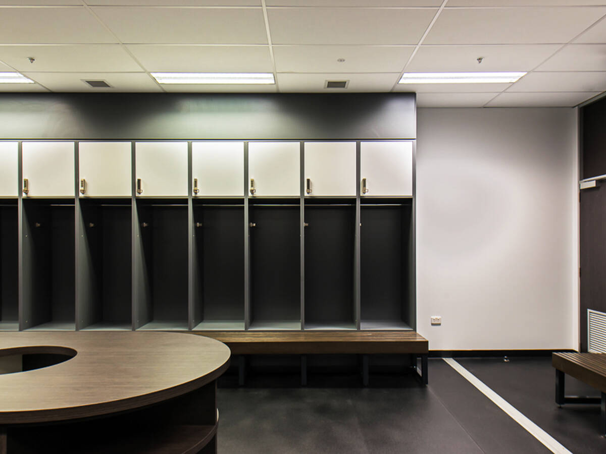 Melbourne Rebels Custom Sports Lockers by Lockin Australia