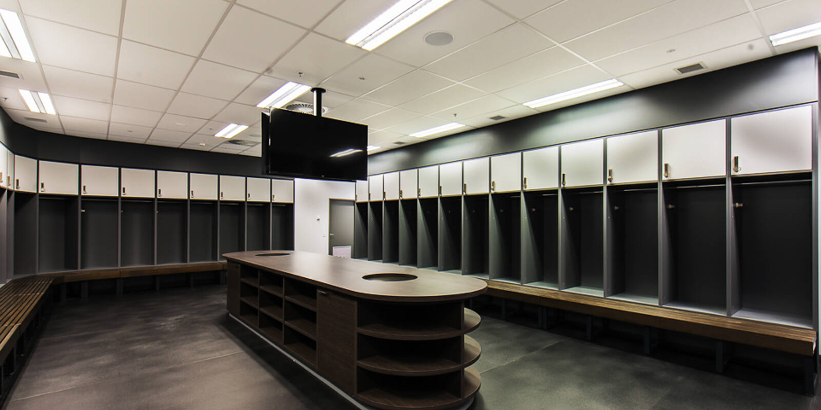 Melbourne Rebels Custom Sports Lockers by Lockin Australia