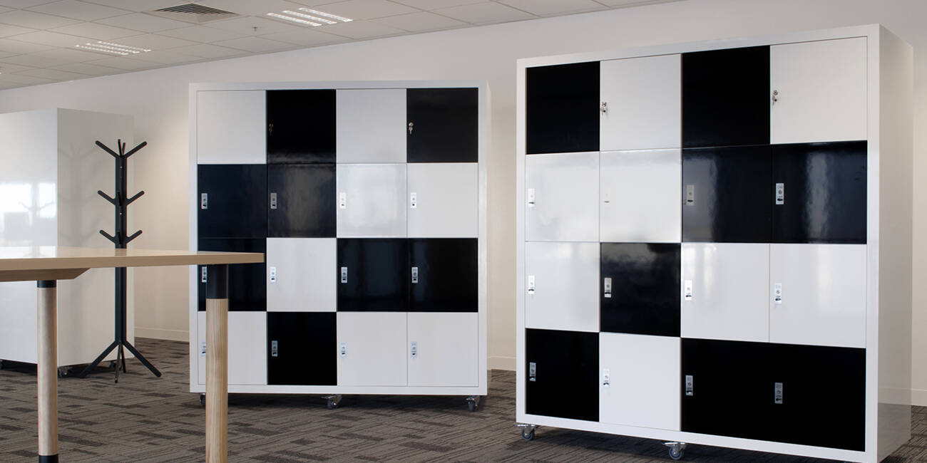 ANZ Office Lockers by Lockin Lockers Australia
